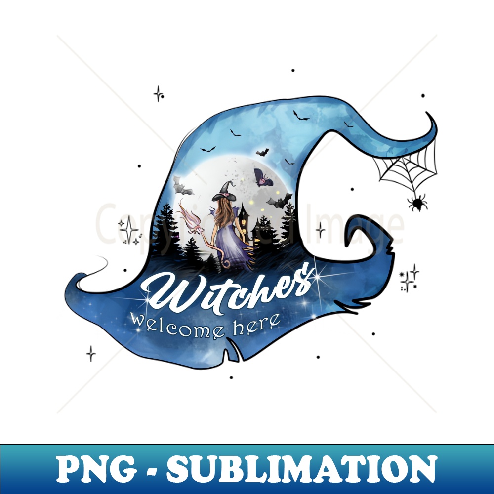 Witches Welcome - PNG Transparent Sublimation File - Stunnin | Inspire Uplift