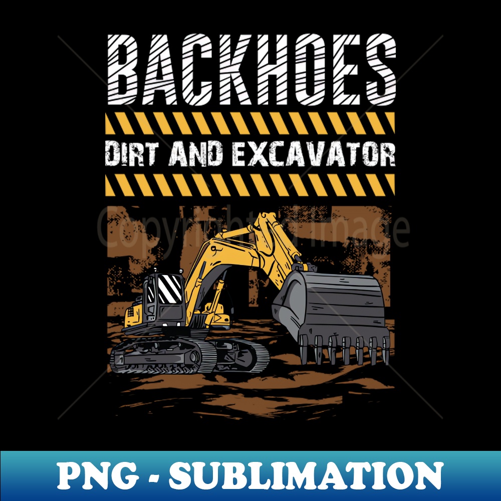 Funny Excavator and Construction Worker Heavy Equipment - Pr | Inspire ...