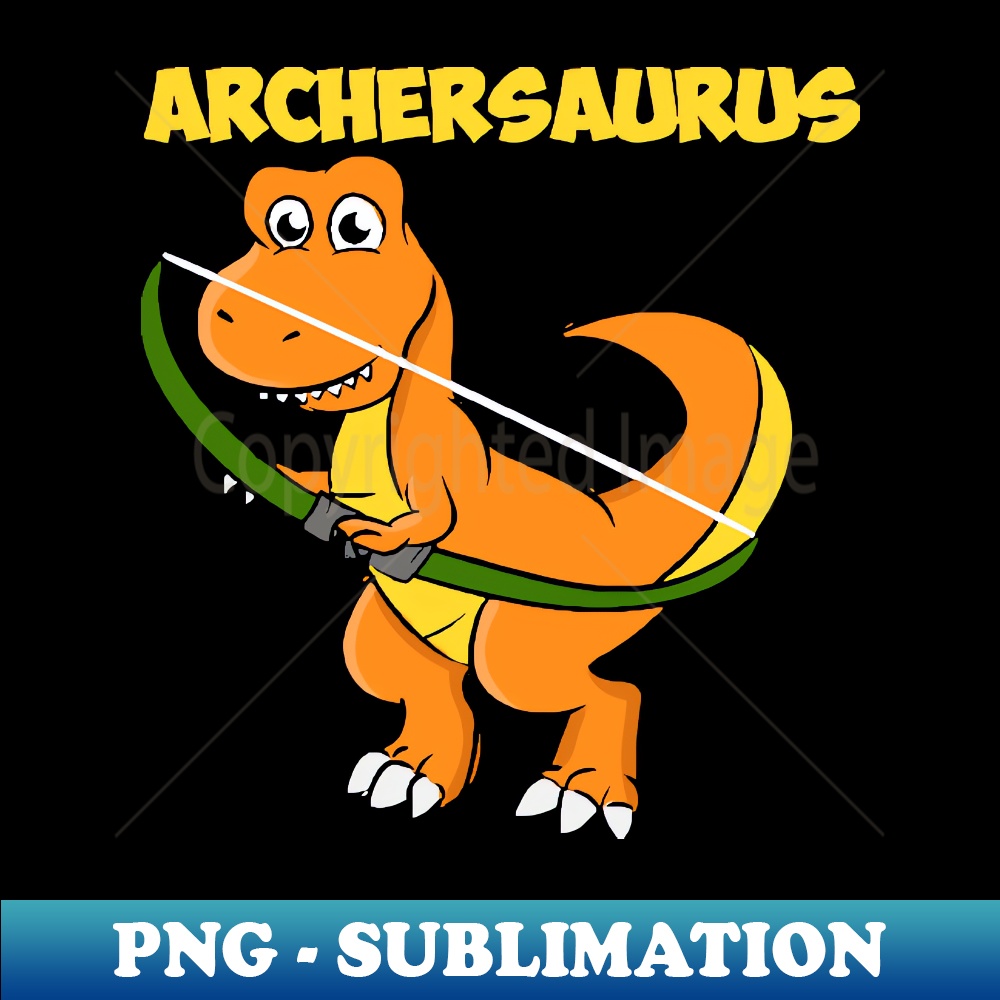 Archersaurus - PNG Transparent Sublimation Design - Capture | Inspire ...