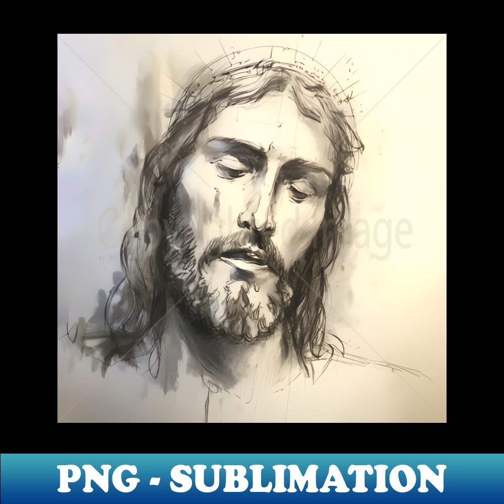 Jesus Christ - Decorative Sublimation PNG File - Perfect for | Inspire ...