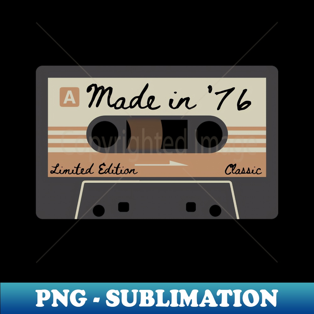1976 Mixed Tape Limited Edition Classic - Exclusive Sublimat | Inspire ...
