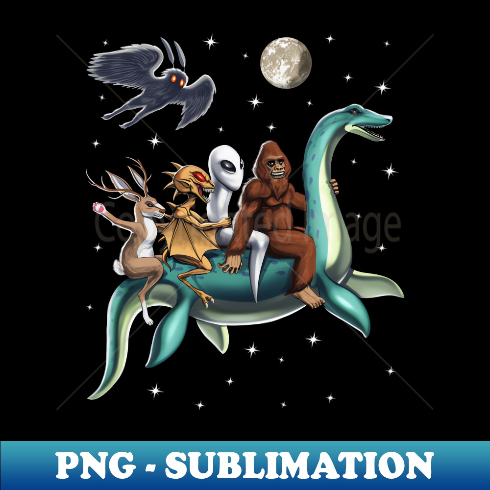 Cryptid Creatures - Special Edition Sublimation PNG File - B | Inspire ...