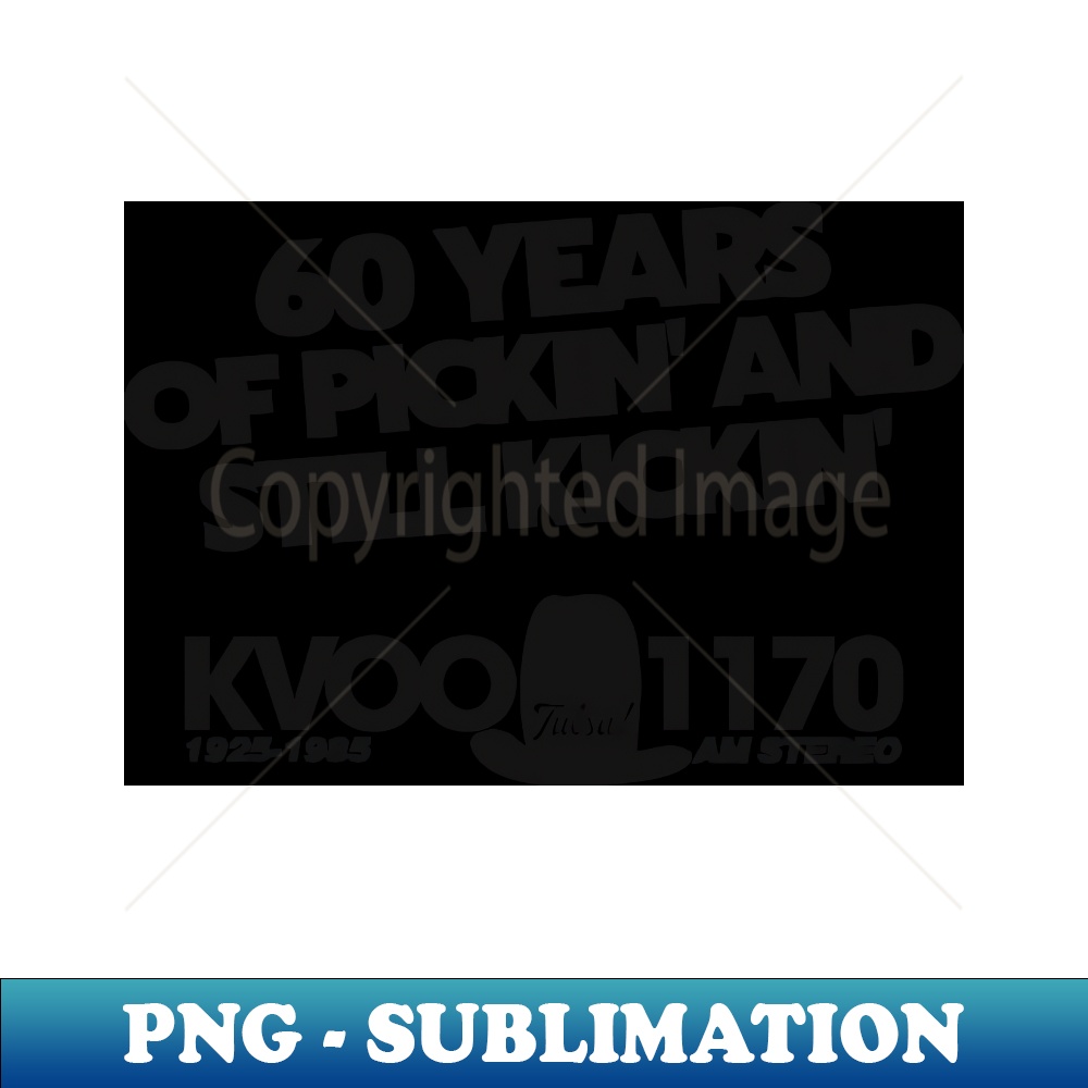 Retro KVOO 1170 Tulsa Radio Station - High-Resolution PNG S | Inspire ...