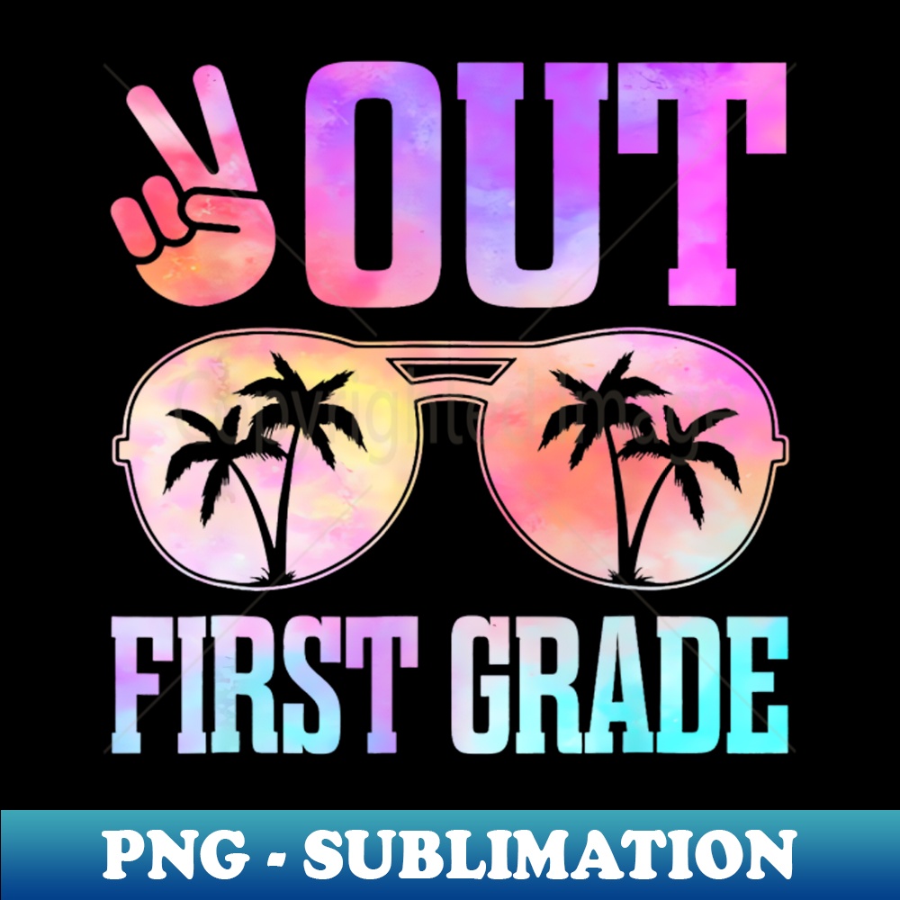 Peace Out First Grade Last Day Of School Graduation Gifts - - Inspire ...