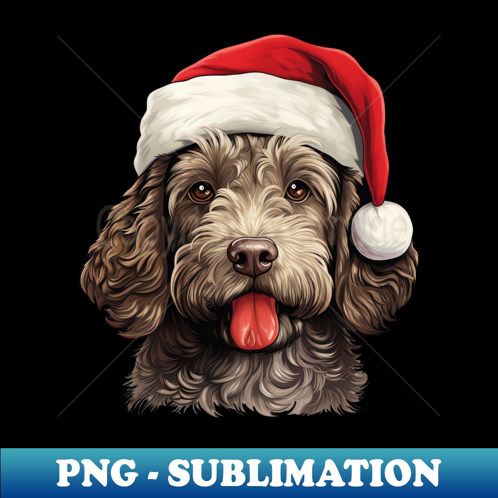 Labradoodle Christmas - Digital Sublimation Download File - | Inspire ...