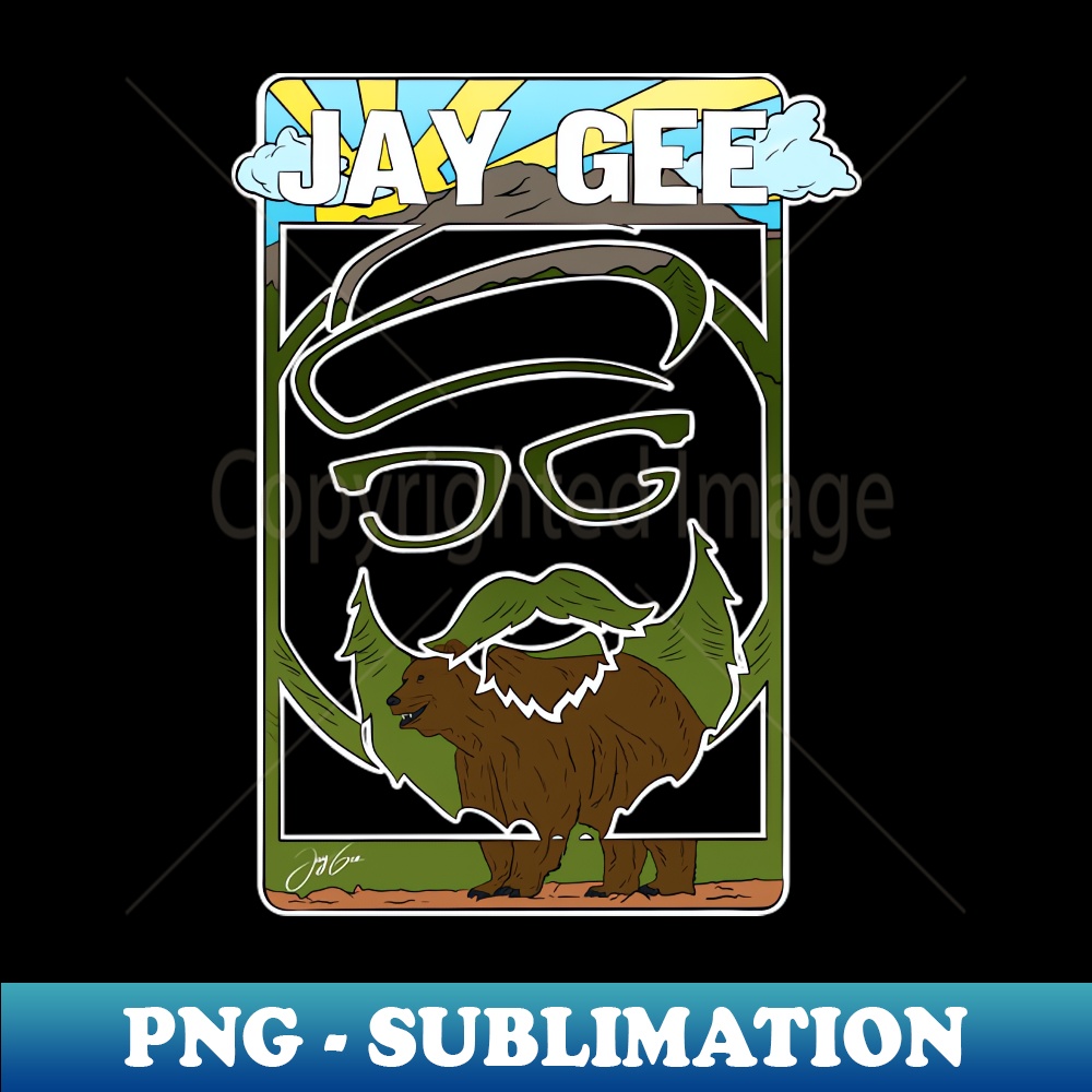 Jay Gee artwork logo - Special Edition Sublimation PNG File | Inspire Uplift