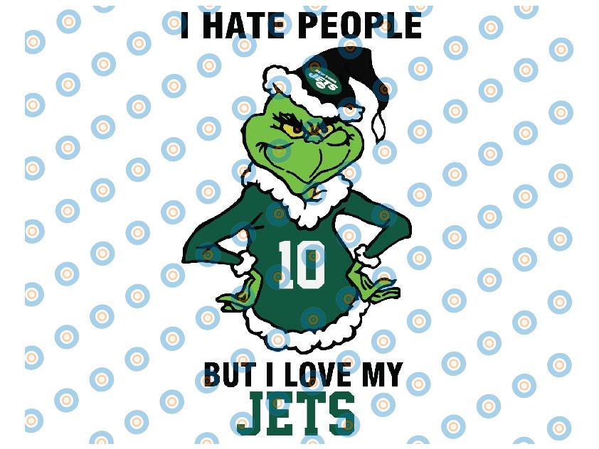 I Hate People But I Love My Jets, New York Jets svg NFL Team | Inspire ...