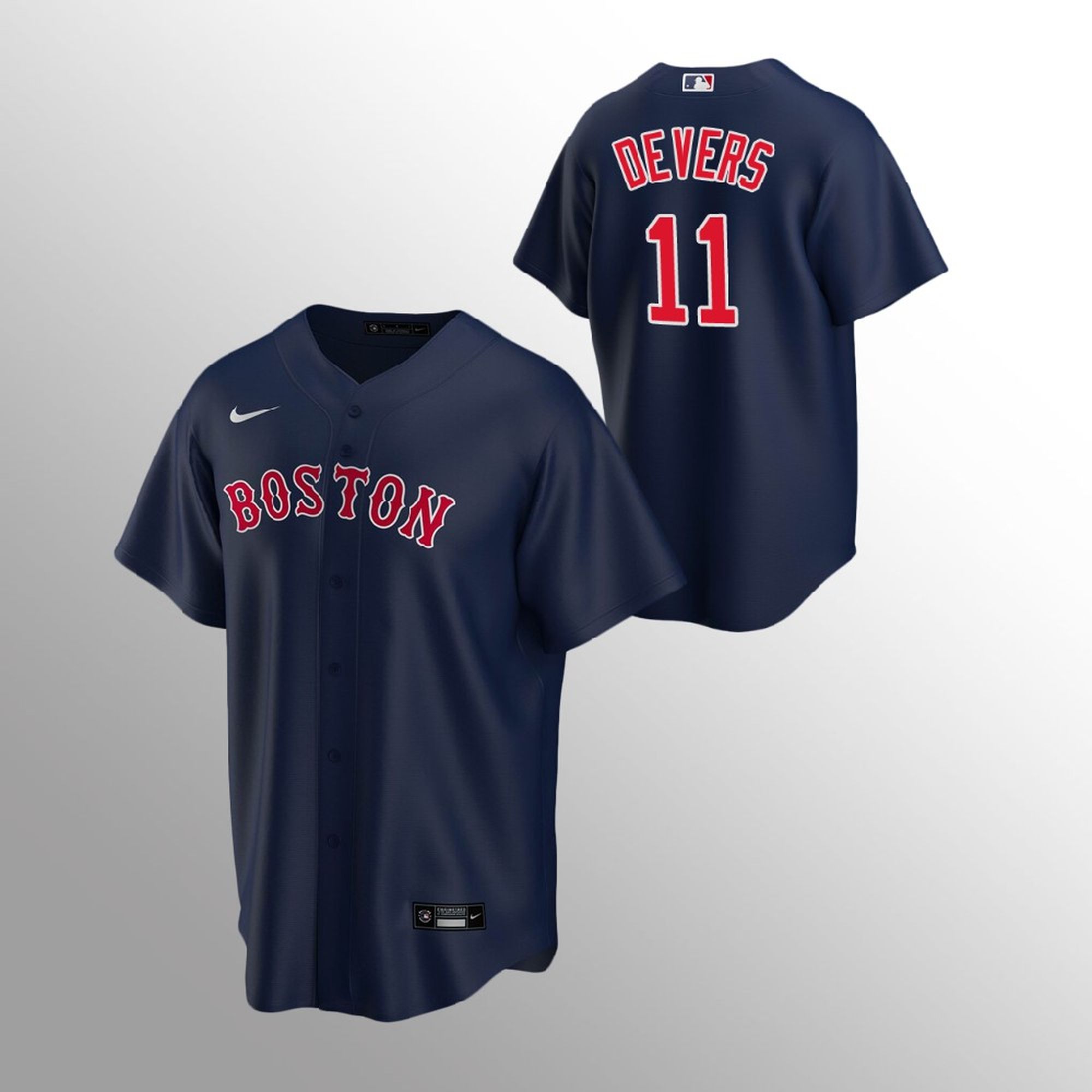 Boston Red Sox Rafael Devers Navy Jersey | Inspire Uplift