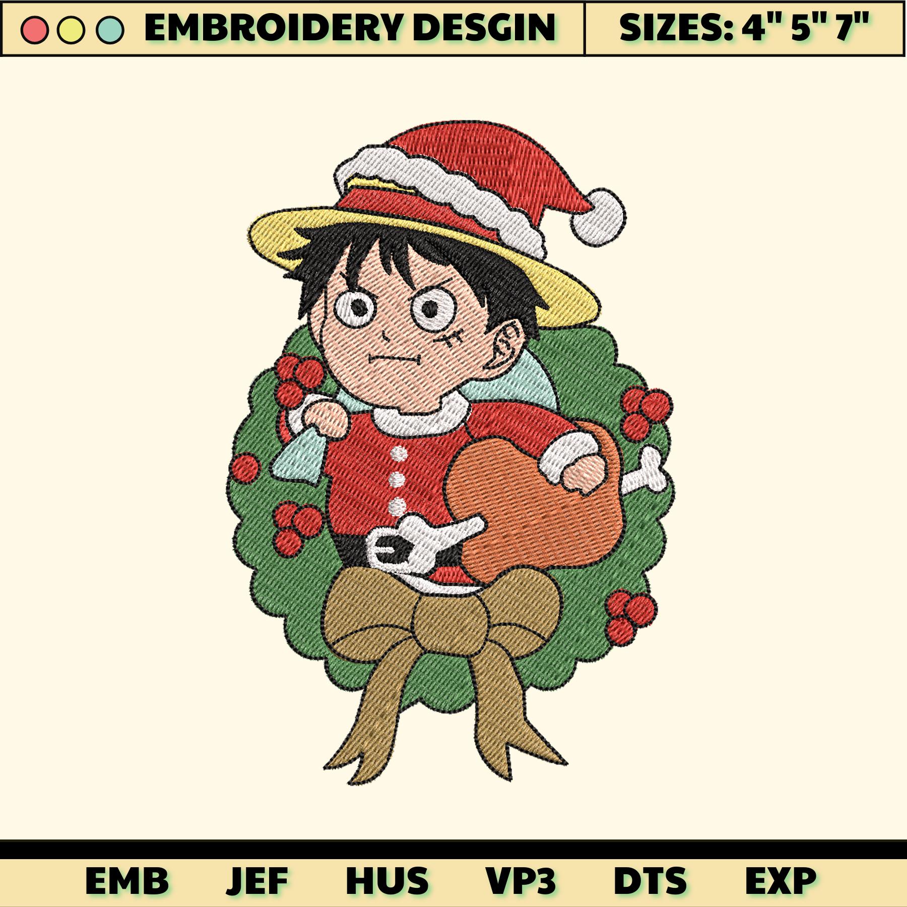 Christmas Embroidery Designs, Anime Embroidery Designs, Insp - Inspire ...