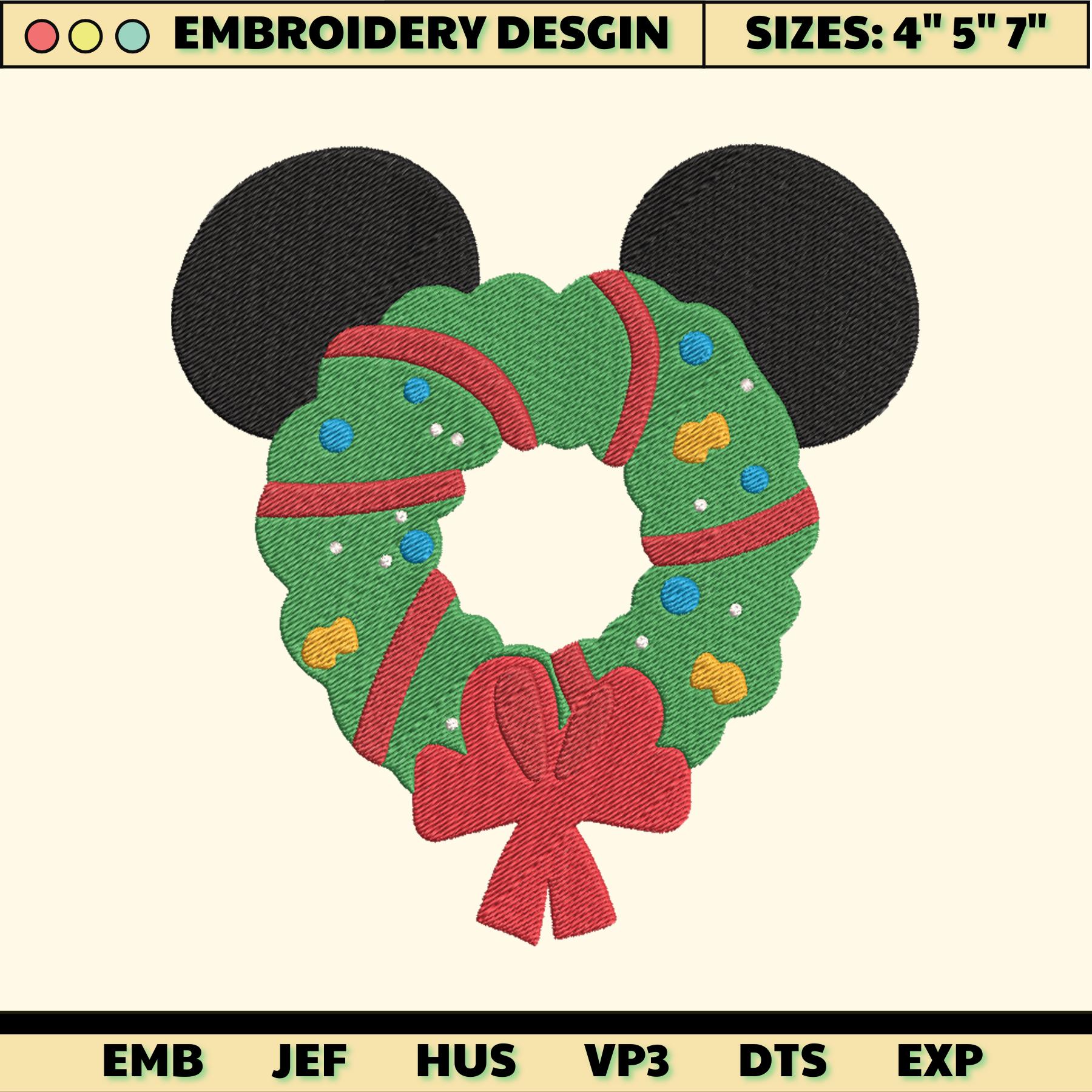 Christmas Embroidery Designs, Mice Embroidery Designs, Carto - Inspire ...