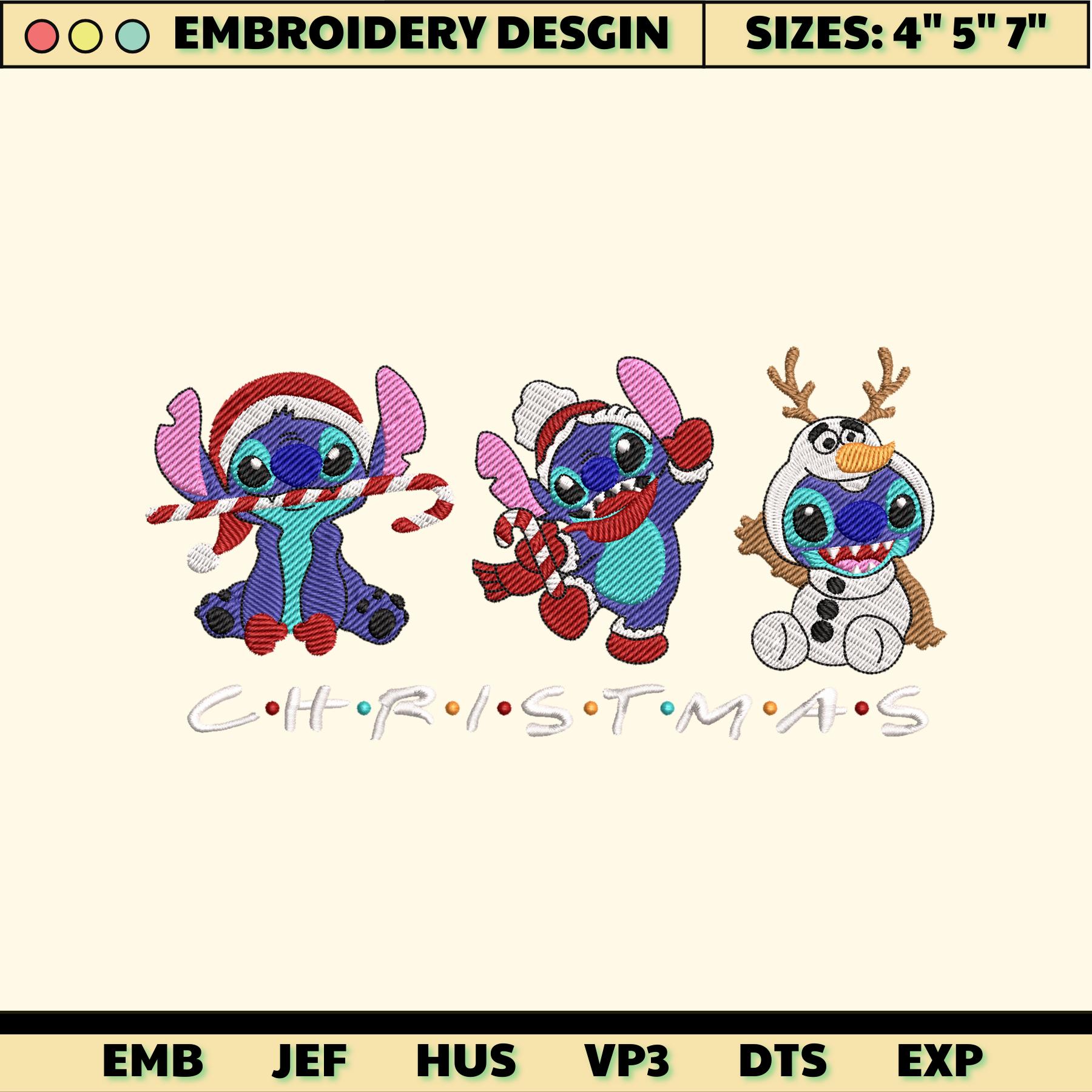 Christmas Stitch Embroidery Designs, Christmas Embroidery De - Inspire ...