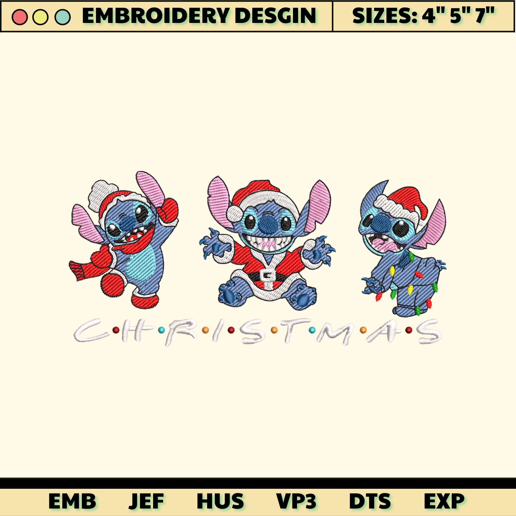 Christmas Stitch Embroidery Designs, Christmas Embroidery De - Inspire ...