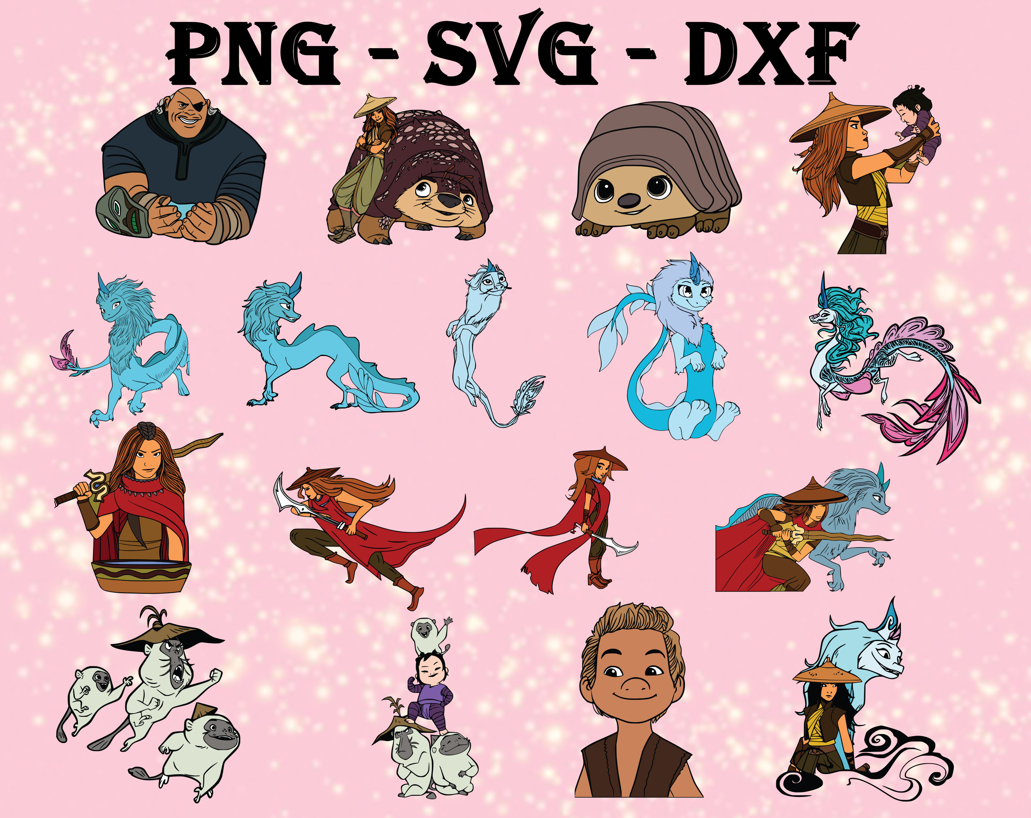 Raya And The Last Dragon SVG, Bundles Raya And The Last Drag | Inspire ...