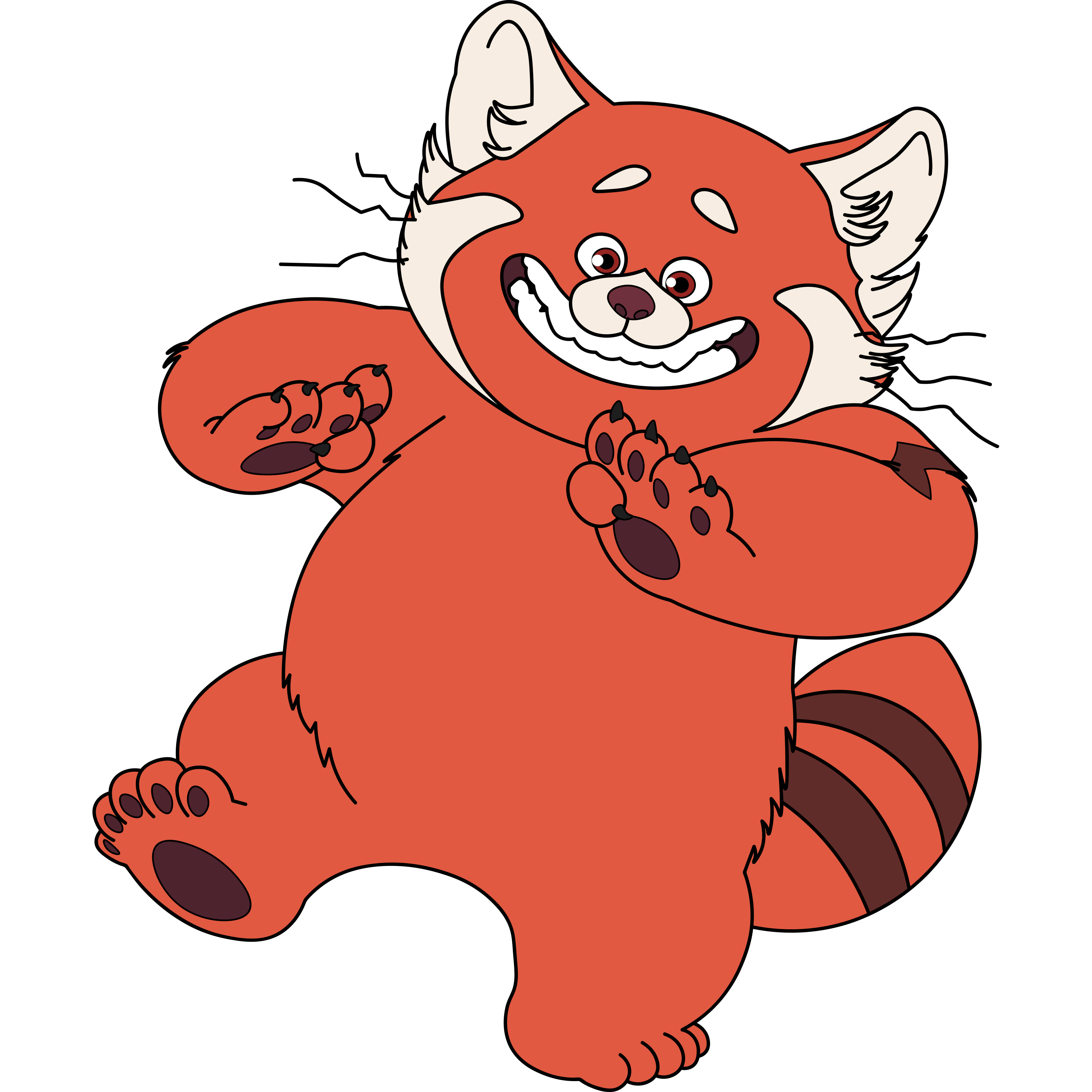 Red Panda Svg Turning Red Svg Turning Red Disney Svg Turn Inspire Uplift