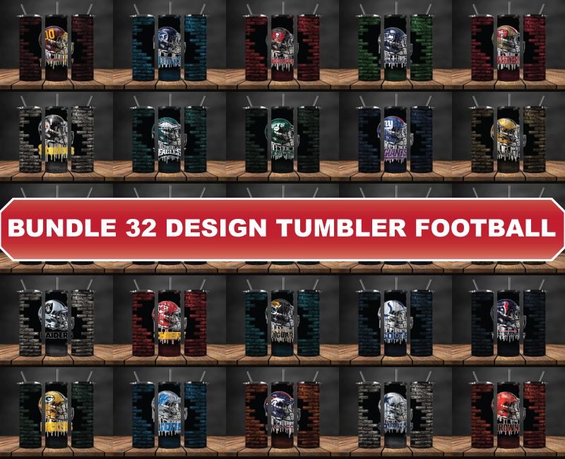 Bundle NFL Logo Tumbler Wrap, NFL Logo,Nfl Logo Team,Nfl Png | Inspire ...