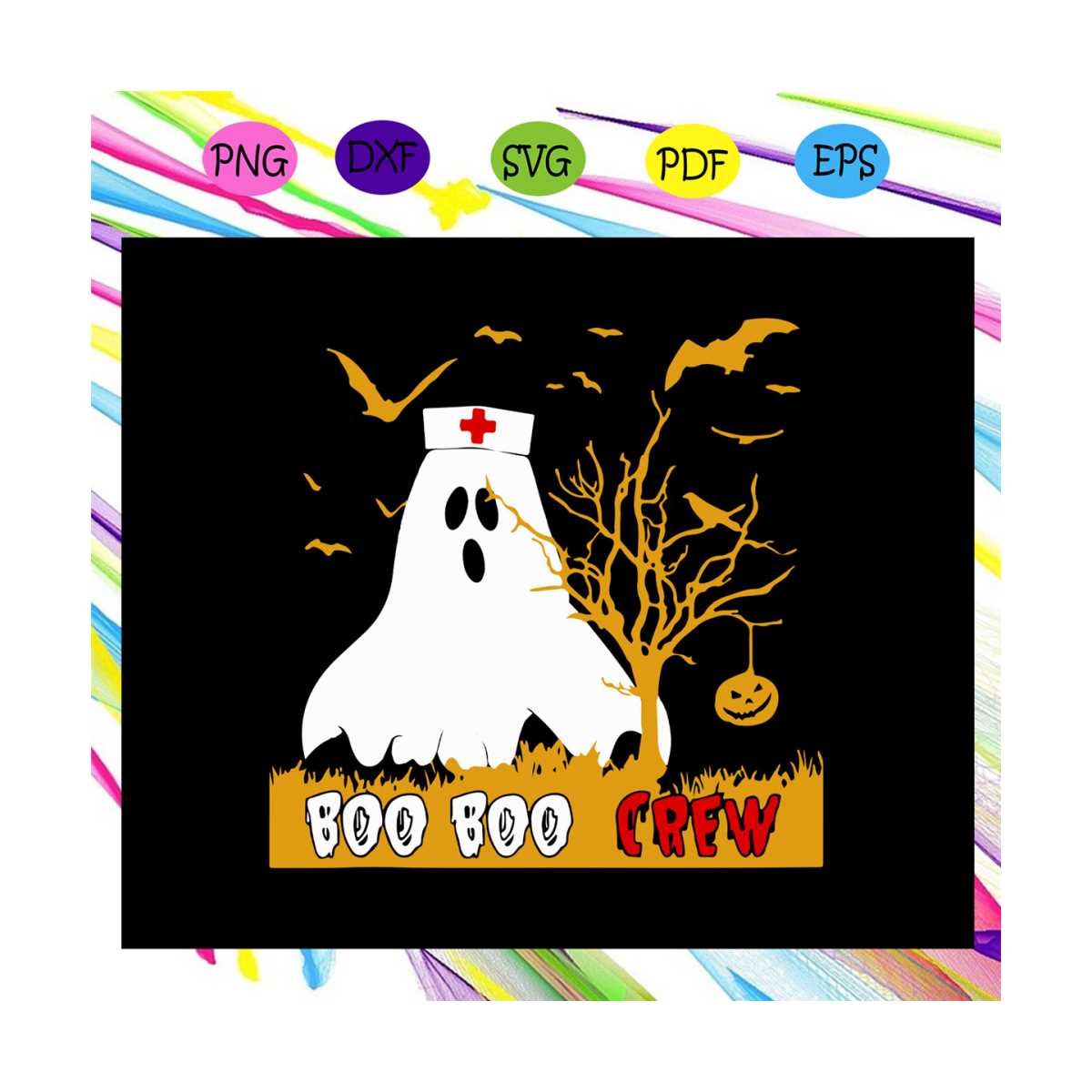 Boo boo crew SVG, Boo boo svg, crew SVG, Halloween svg, Hall | Inspire ...