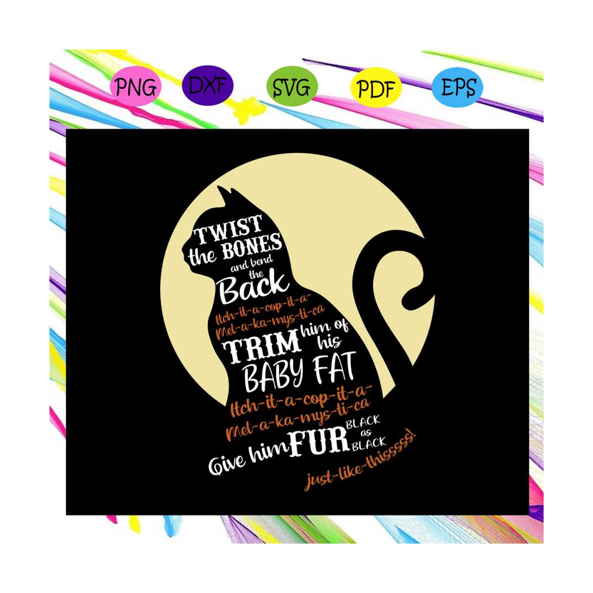 Twist the bones and bend the back SVG, Halloween svg, Hallow - Inspire ...