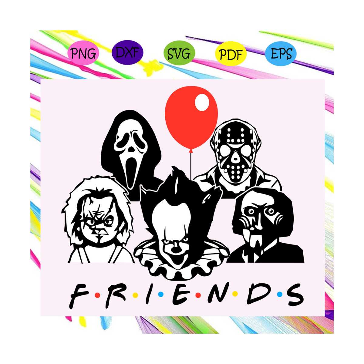 Friends horror movie creepy halloween horror friends team SV | Inspire ...