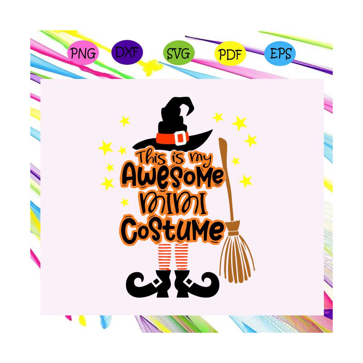 This is my awesome mimi costume,Halloween svg, Halloween gif | Inspire ...