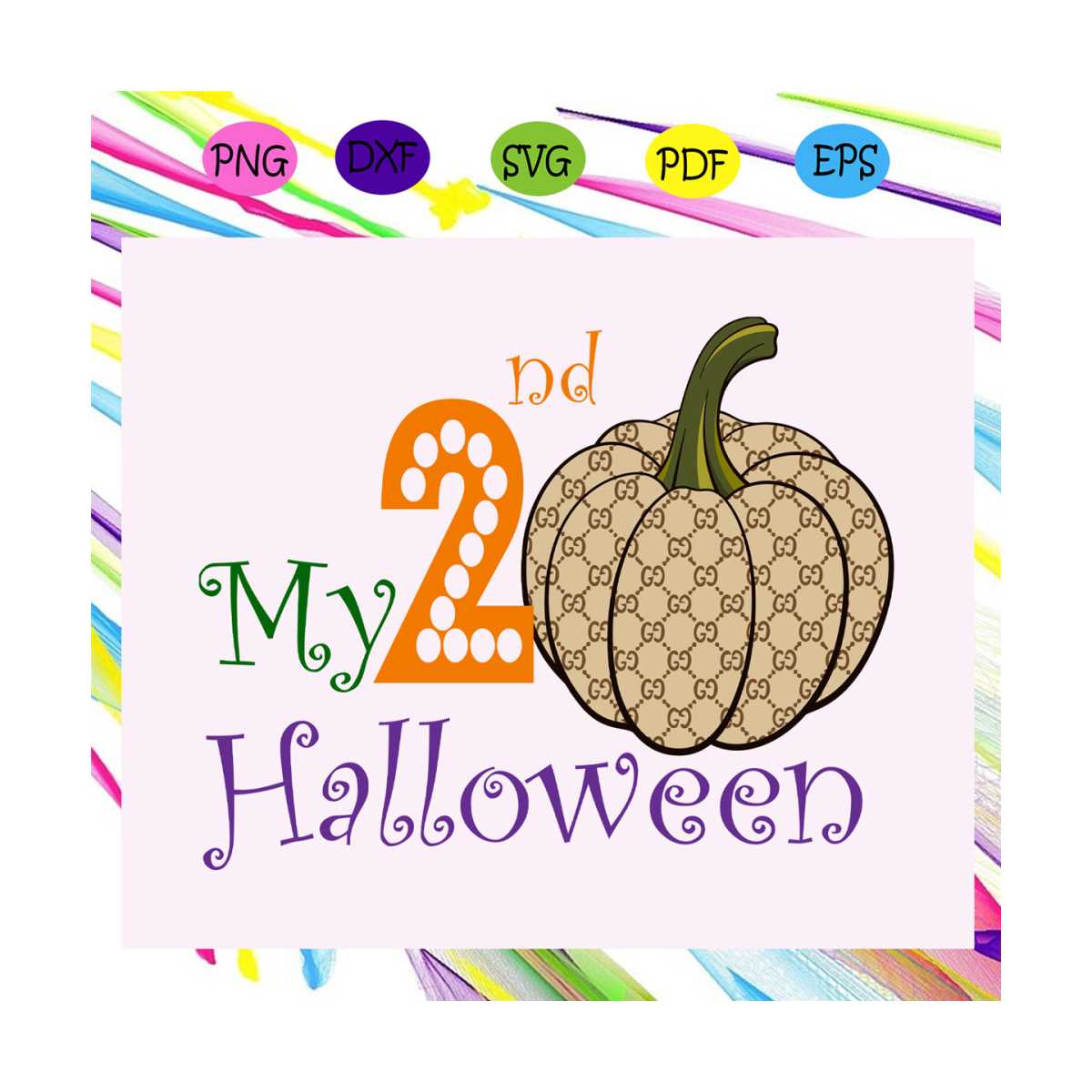 My 2nd halloween,Halloween svg, Halloween gift, Halloween sh | Inspire ...