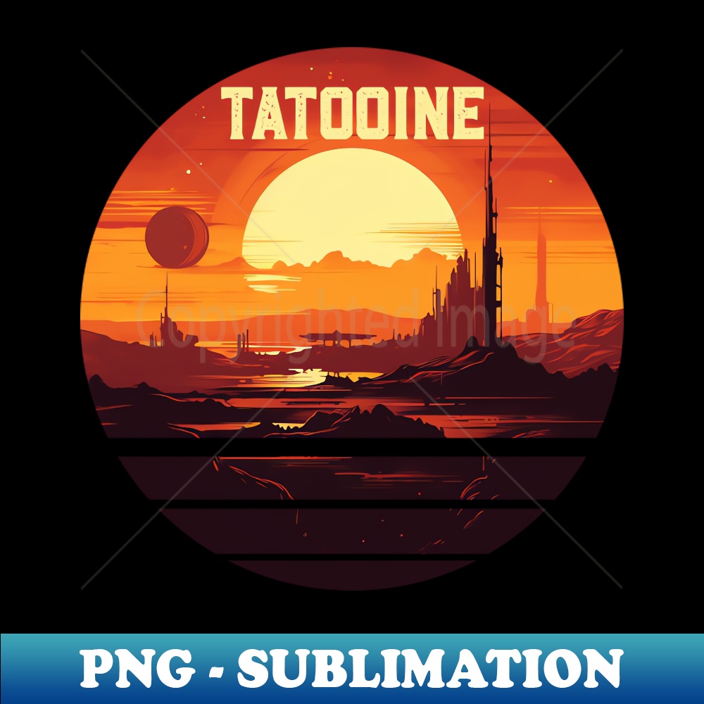 Sunset on Tatooine - Elegant Sublimation PNG Download - Stun | Inspire ...