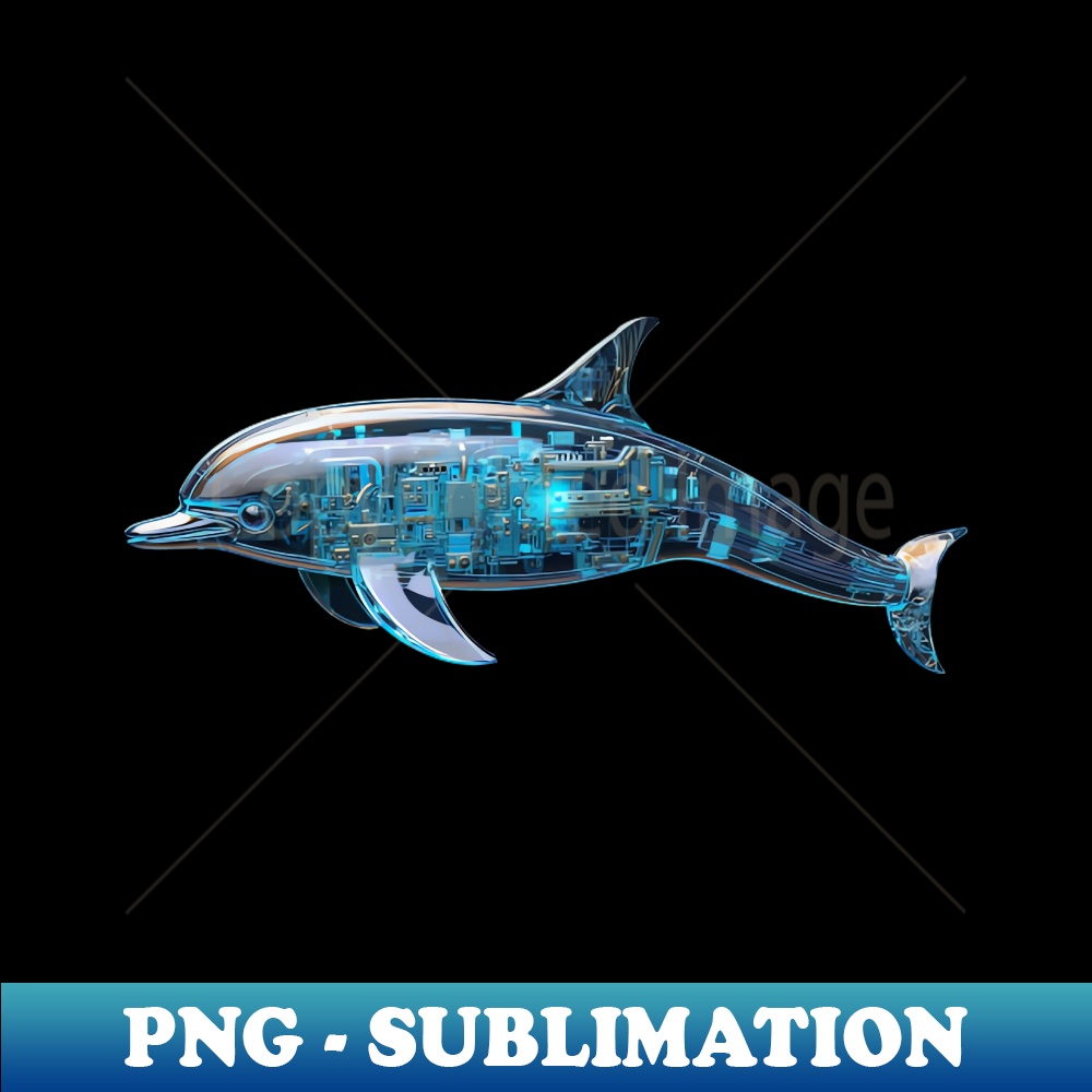 Sci Fi Dolphin - Signature Sublimation PNG File - Perfect fo | Inspire ...