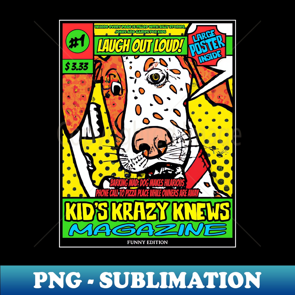 fake kids news magazine - dog makes phone calls - High-Resol - Inspire ...