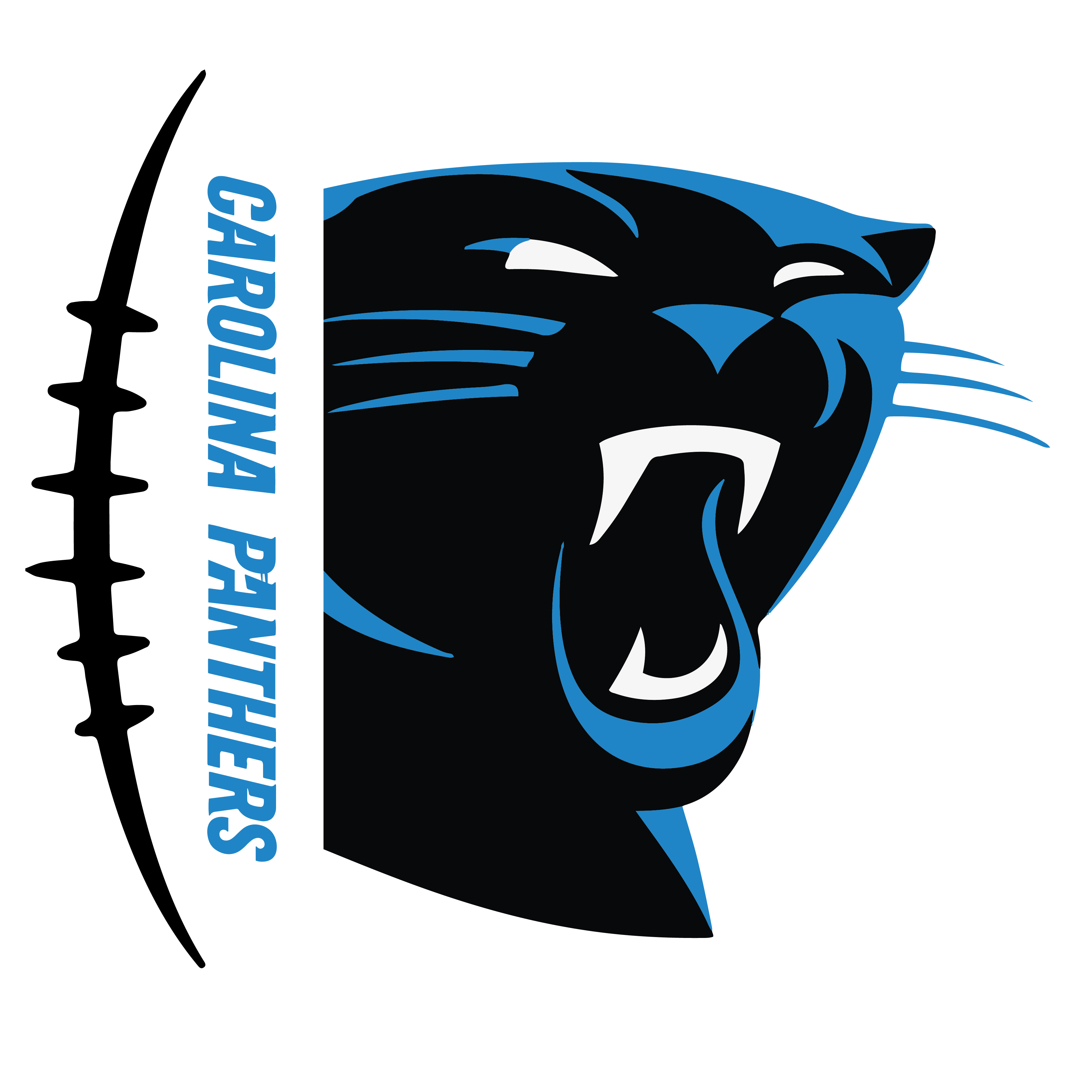 Carolina panthers football team Svg-Sport logo-NFL team Svg- | Inspire ...