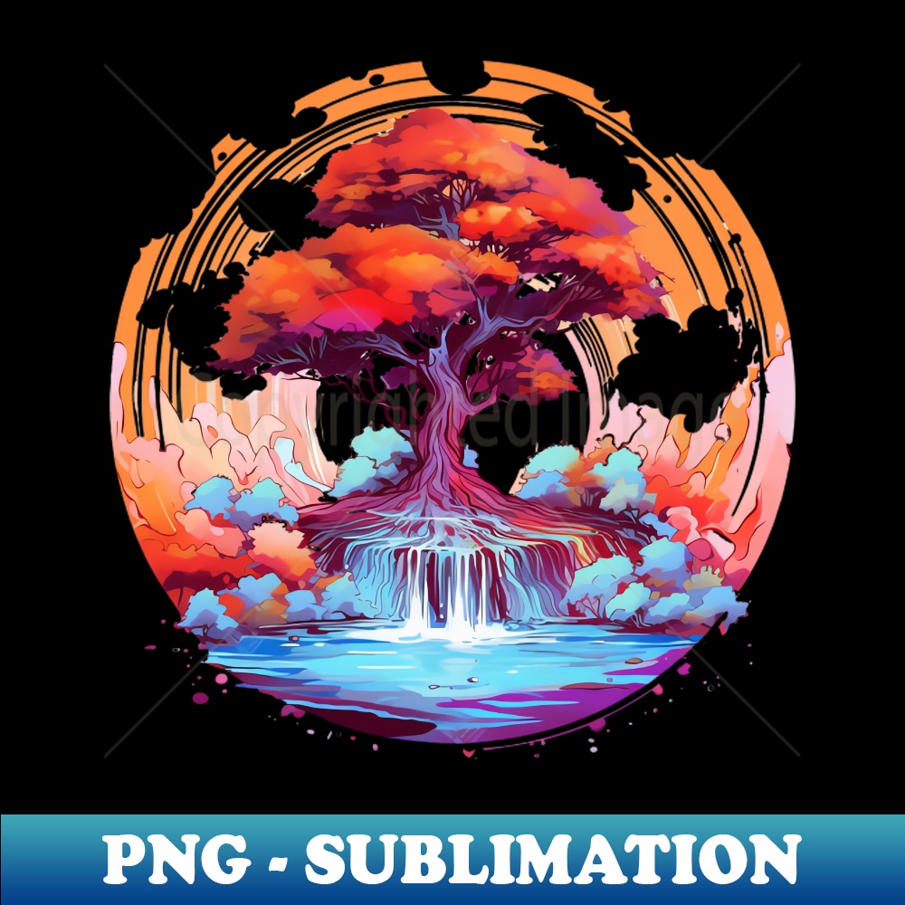 Happy Maple Tree - Instant Sublimation Digital Download - Pe | Inspire ...