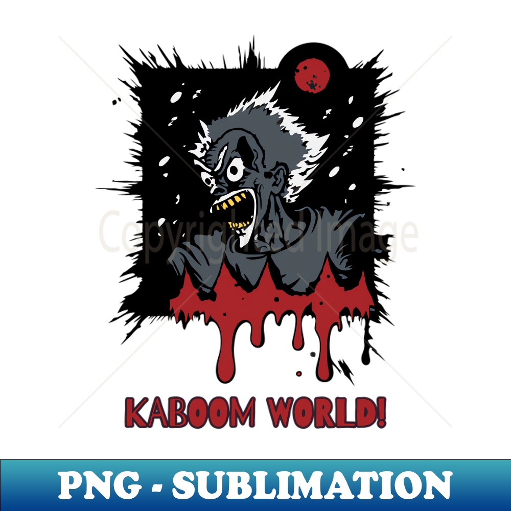 Kaboom Clown World Explosion - High-Resolution PNG Sublimati | Inspire ...