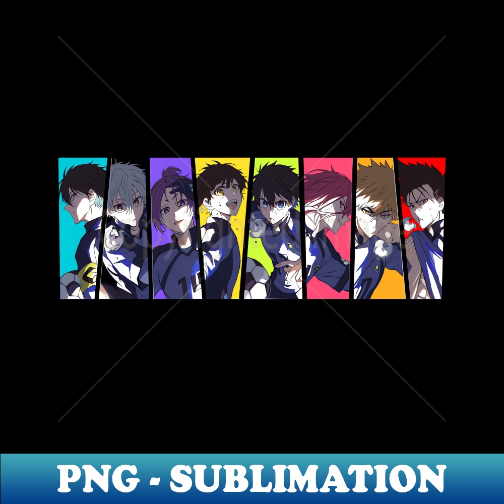 Blue Lock - Stylish Sublimation Digital Download - Boost You | Inspire ...