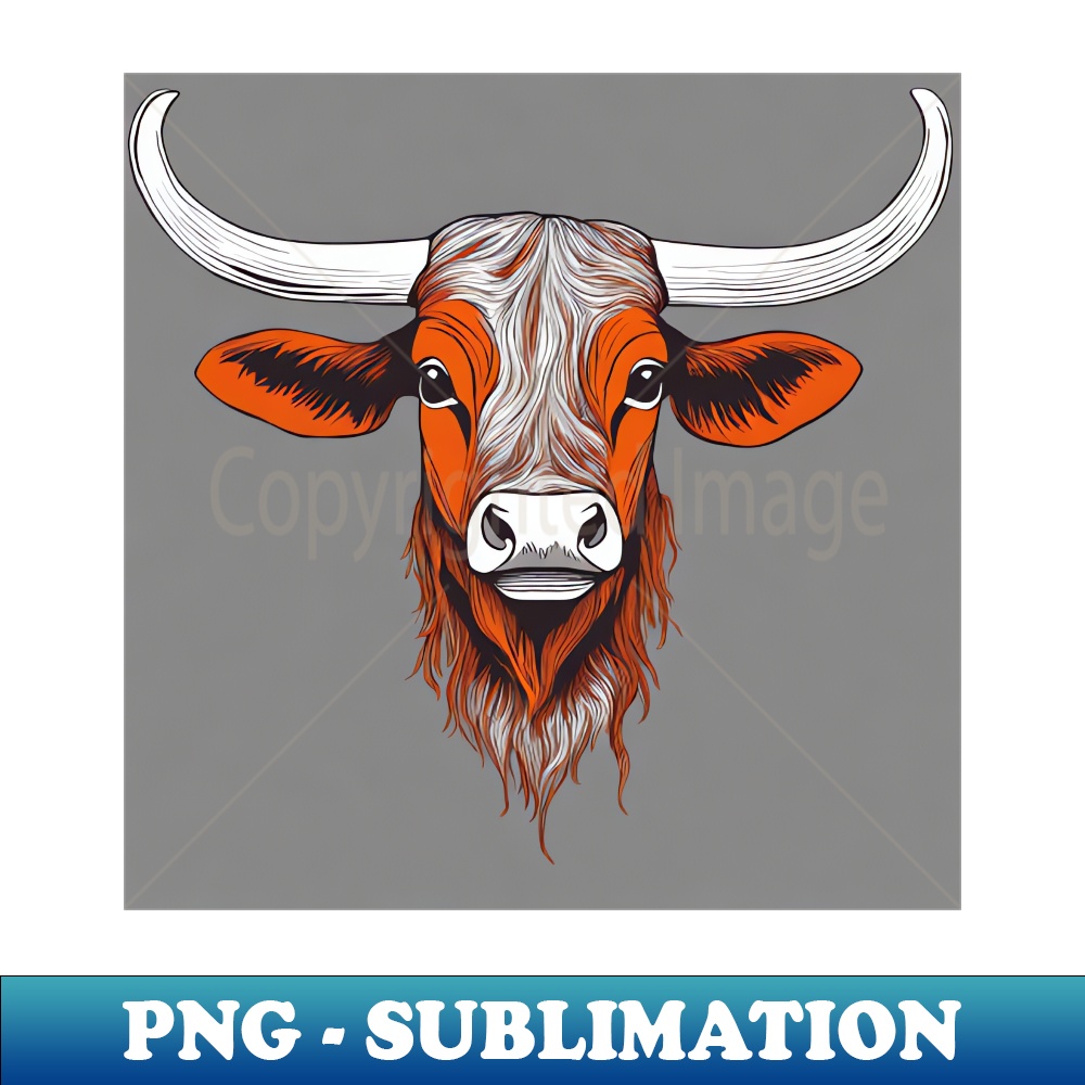 Longhorns - Modern Sublimation PNG File - Bring Your Designs - Inspire ...