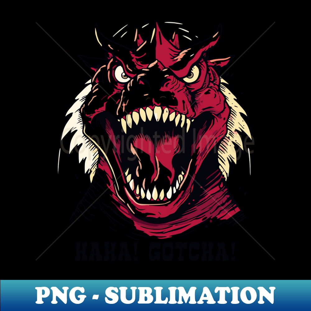 haha gotcha angry funny dragon - Elegant Sublimation PNG Dow | Inspire ...
