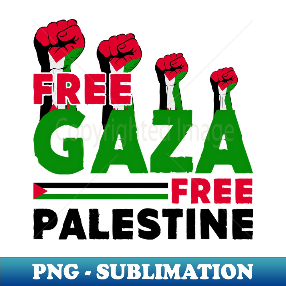 Free Gaza Free Palestine - Premium Sublimation Digital Downl | Inspire ...