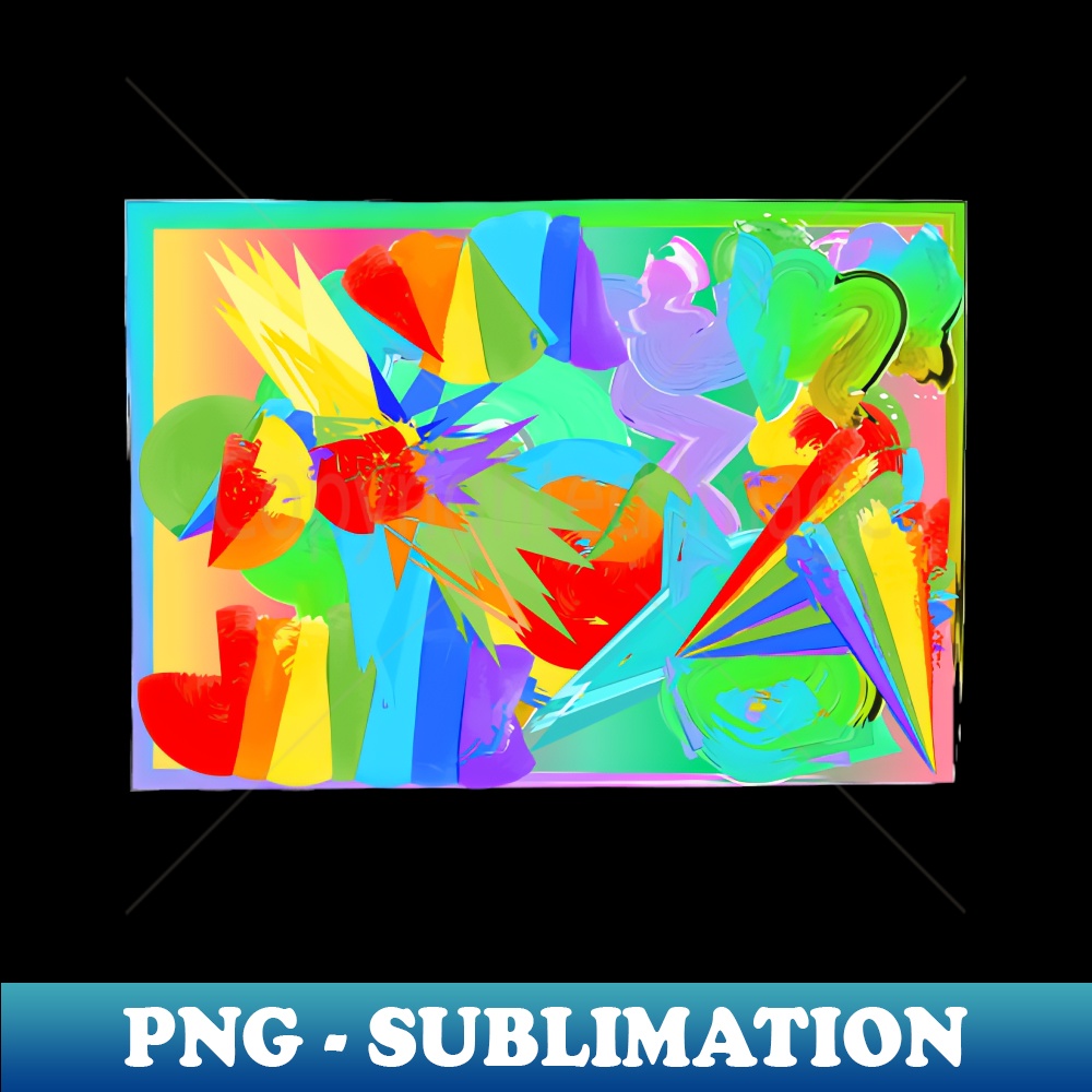 Abstract Painting Wall Art - Exclusive Sublimation Digital F | Inspire ...