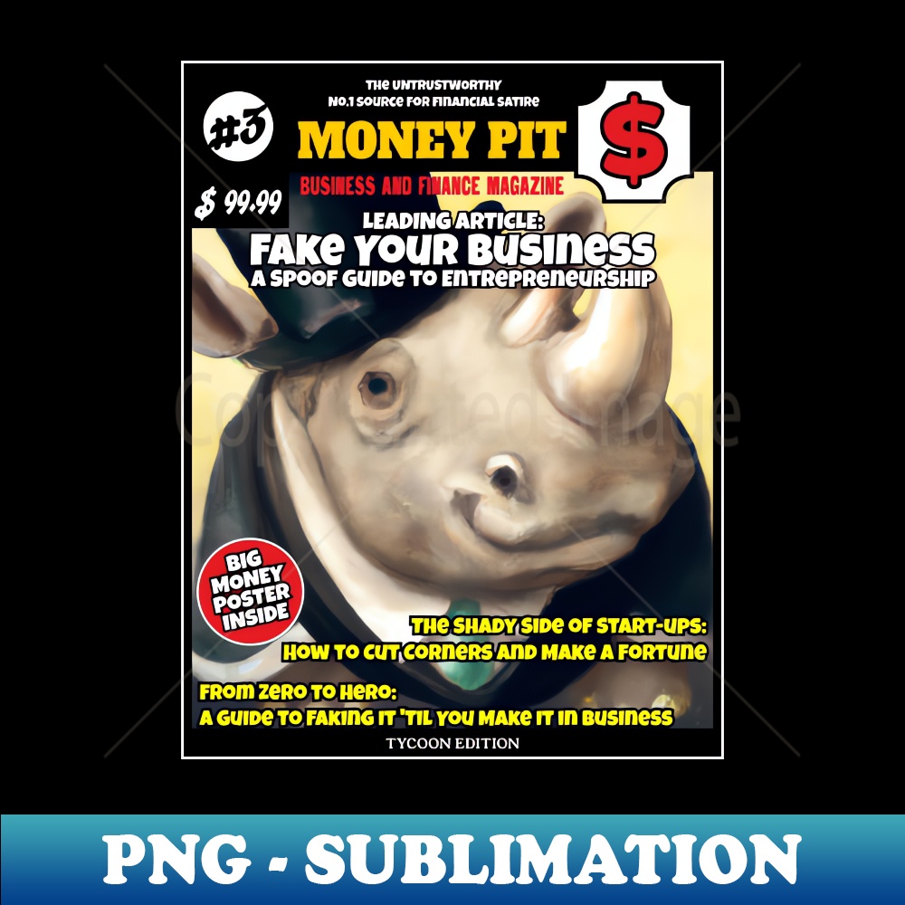 fake business and finance magazine - money pit - fake your b | Inspire ...