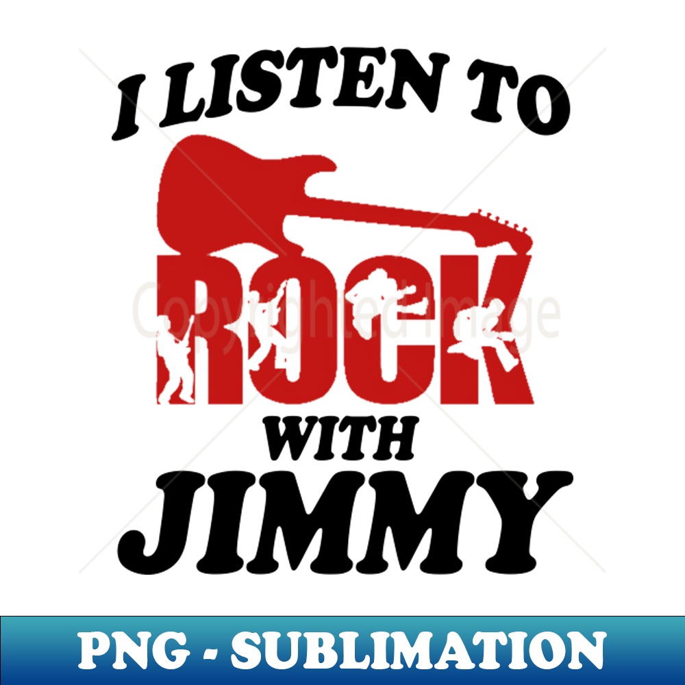 I listen to rock with Jimmy Buffett - Signature Sublimation - Inspire ...