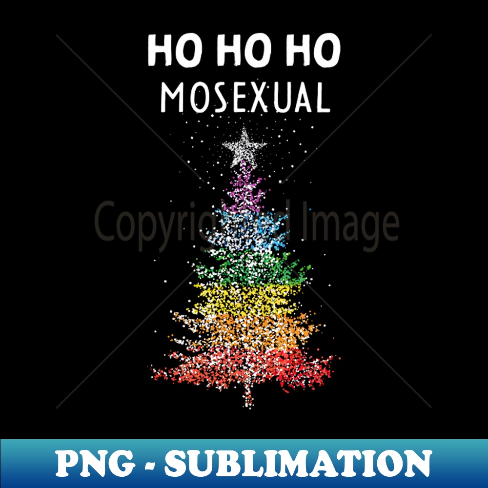 Gay Christmas Tree Rainbow LGBTQ Pride - Aesthetic Sublimati | Inspire ...