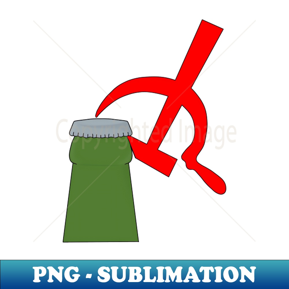 A Communist Beer - PNG Sublimation Digital Download - Revolu - Inspire ...