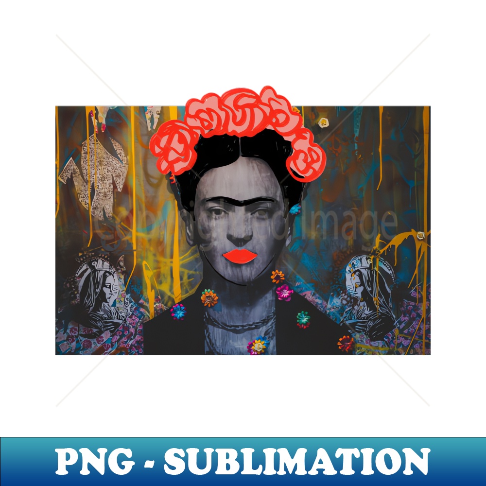 Frida Kahlo - Signature Sublimation PNG File - Perfect for C | Inspire ...