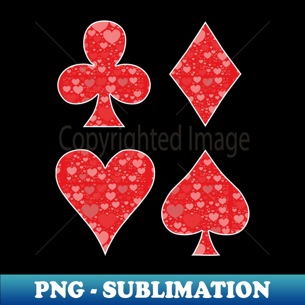 Playing Cards Hearts - Professional Sublimation Digital Down | Inspire ...