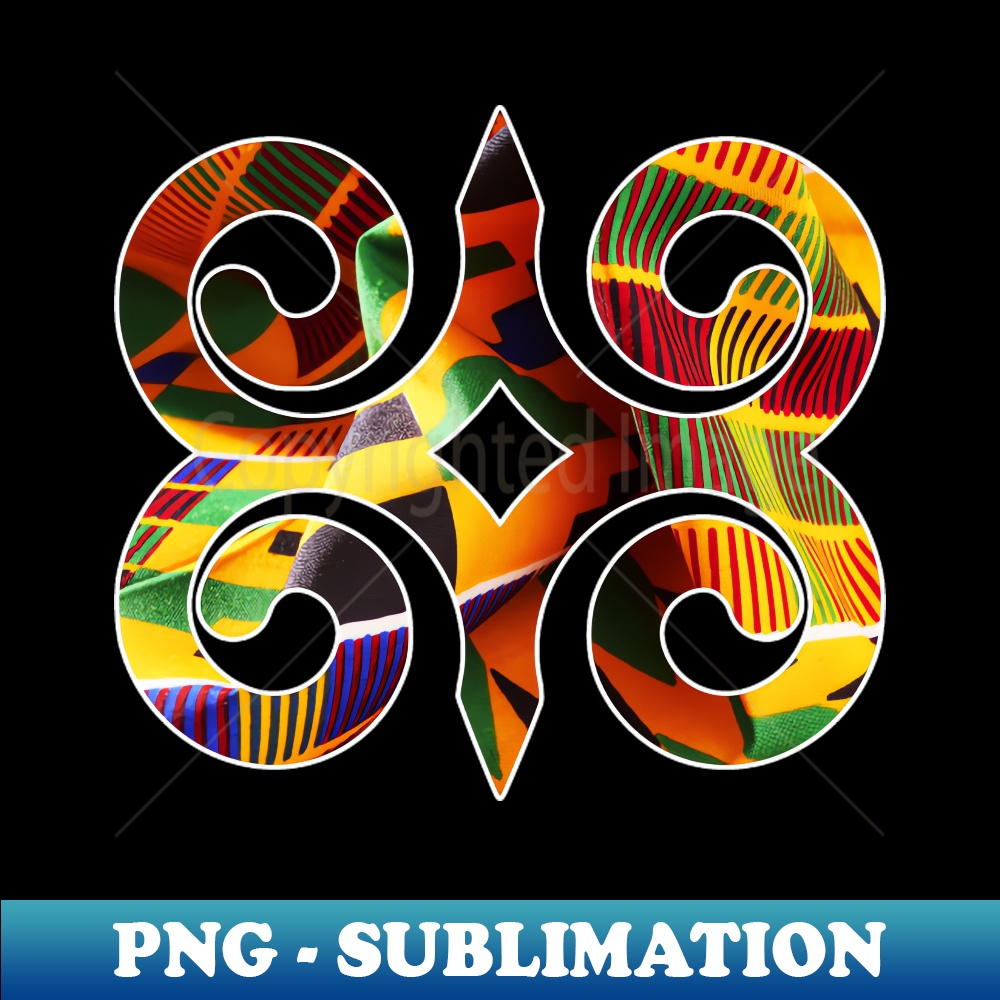 Ghana Akan Adinkra Symbol Kente Pattern - Decorative Sublima - Inspire ...