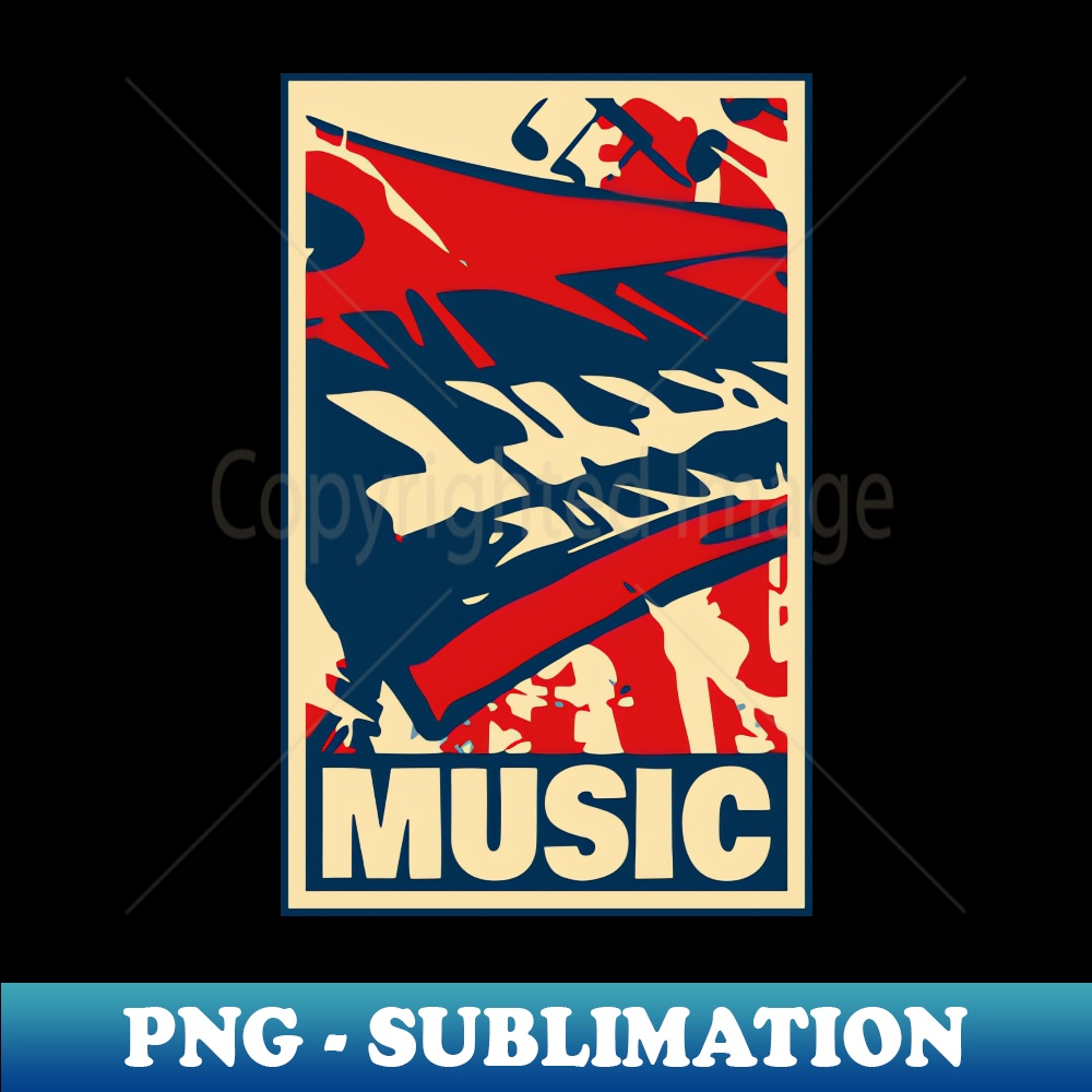 cool poster style - piano music - Sublimation-Ready PNG File | Inspire ...