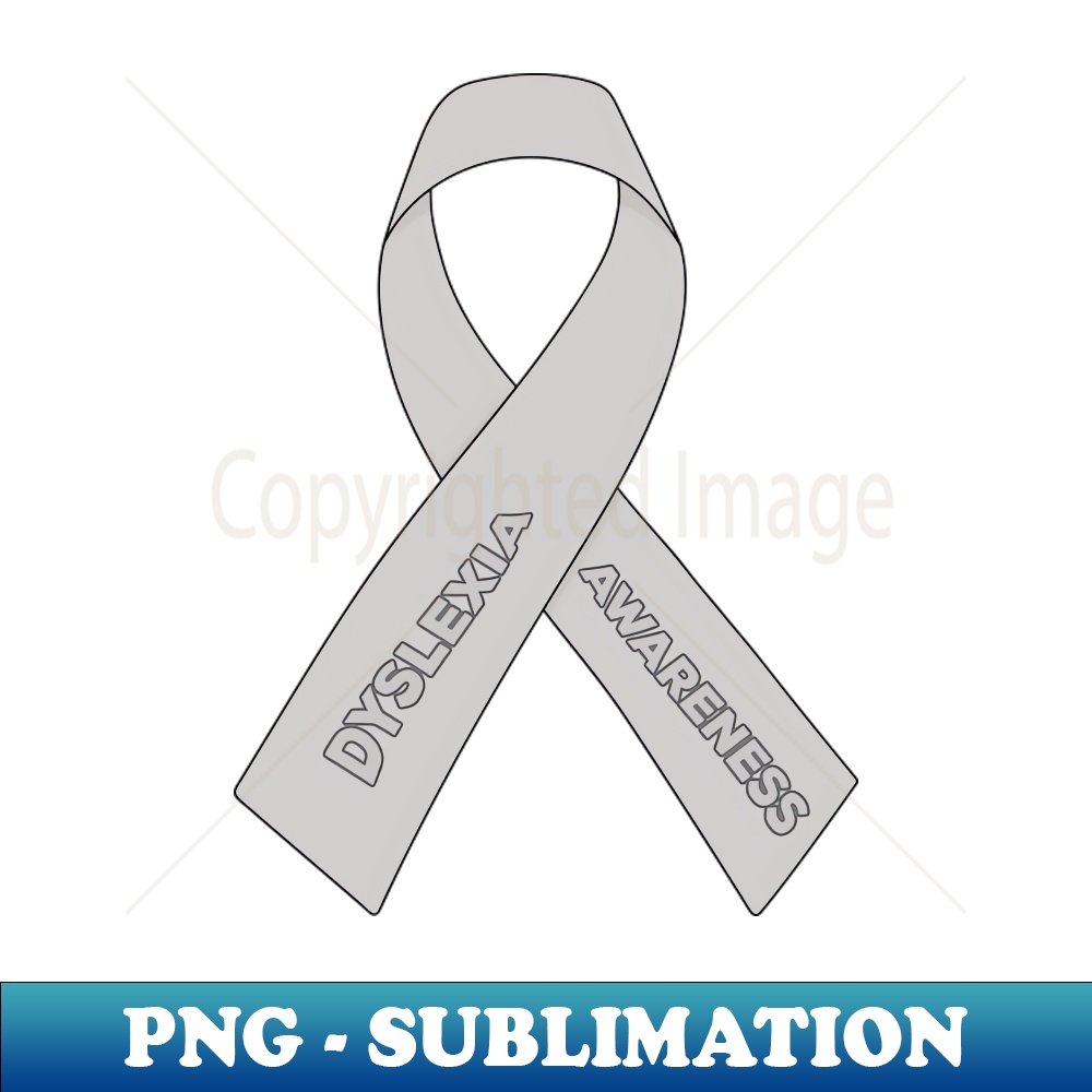 Dyslexia Awareness Ribbon - Artistic Sublimation Digital Fil | Inspire ...