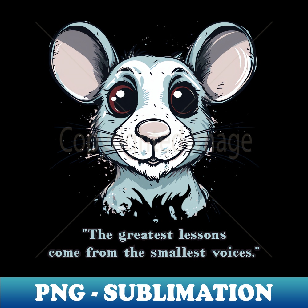 Lessons of Wisdom with a Wise Cartoon Mouse - Premium Sublim | Inspire ...