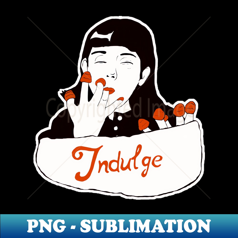 Indulge B W - Exclusive PNG Sublimation Download - Spice Up | Inspire Uplift