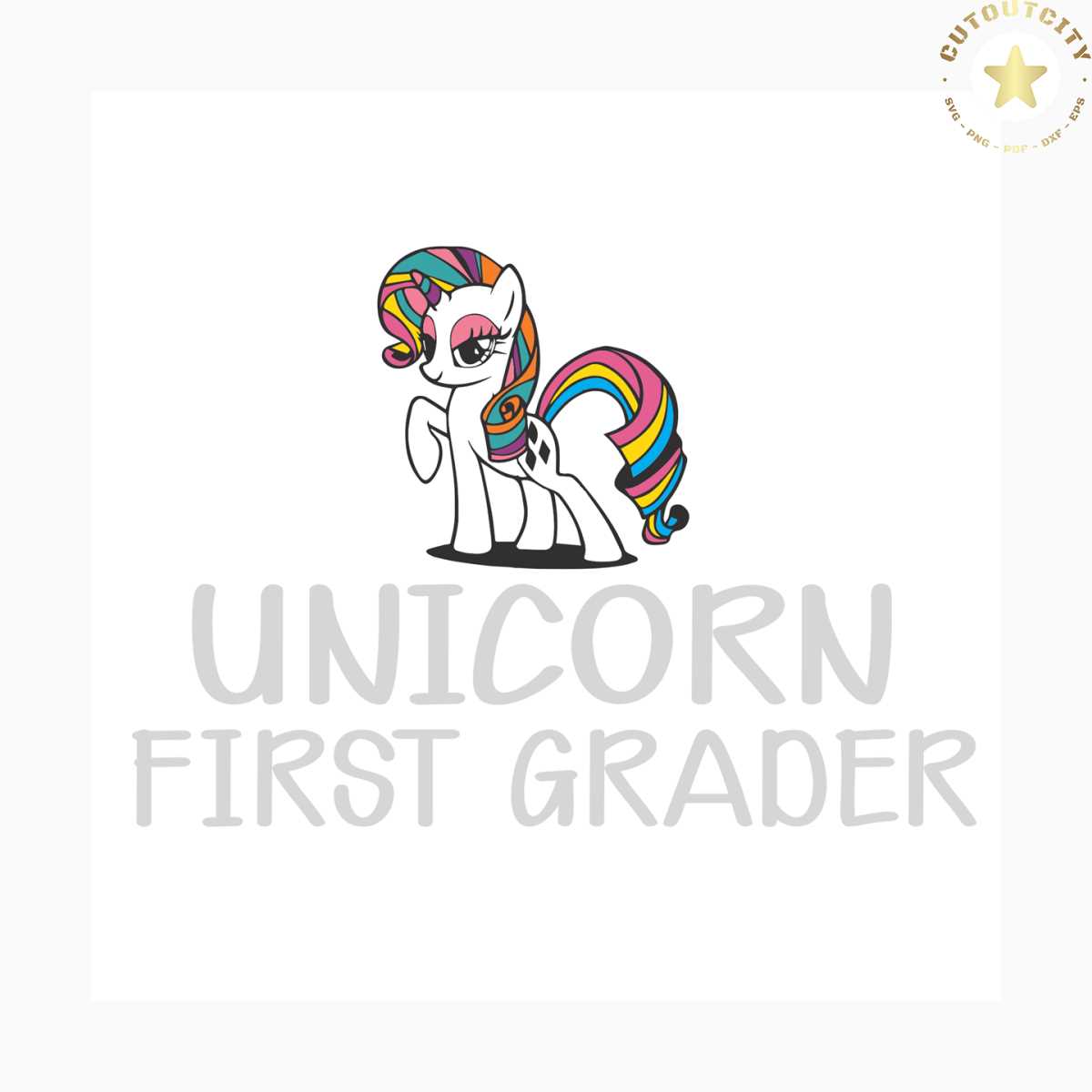 Unicorn first grader svg, 100th Days svg, back to school svg | Inspire ...
