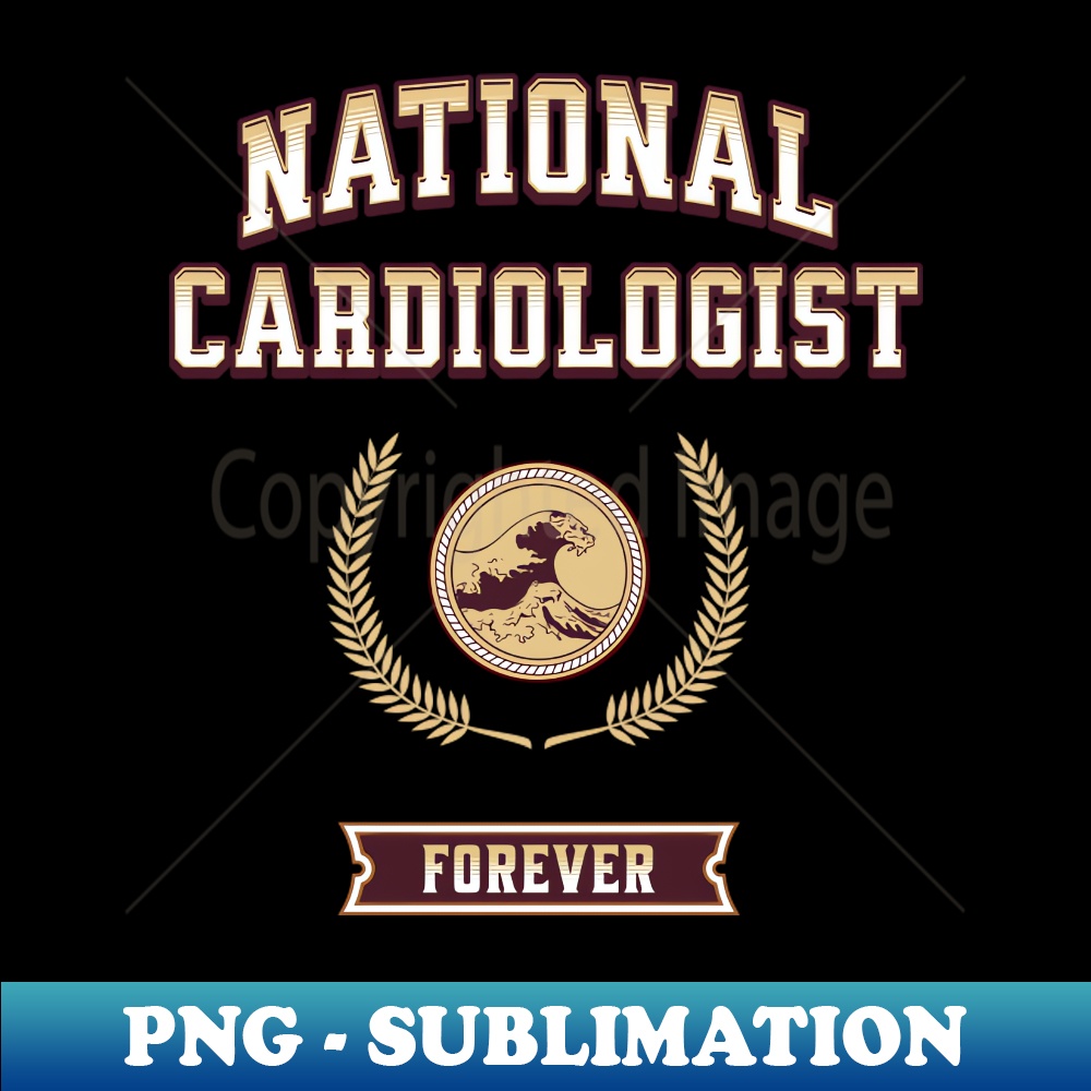 National Cardiologist - Decorative Sublimation PNG File - Ca - Inspire ...
