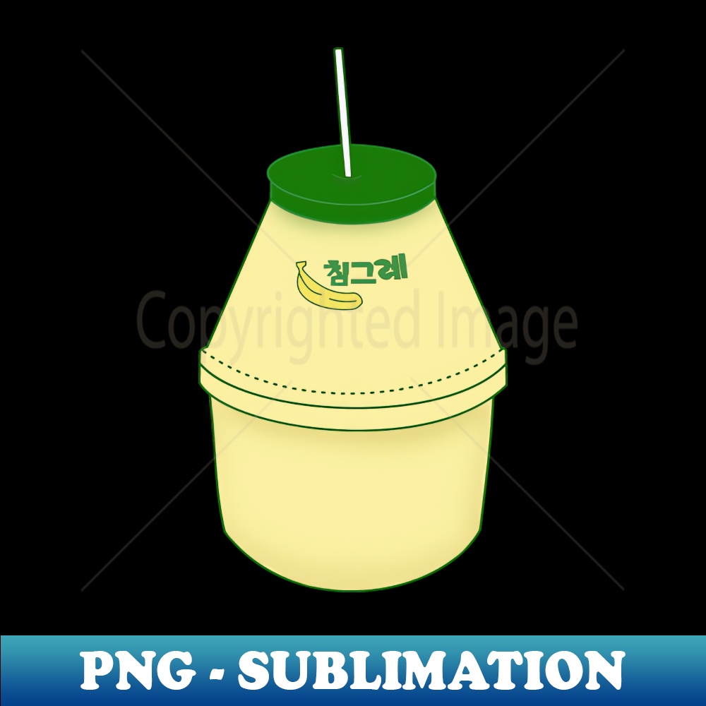 BANANA MILK - PNG Transparent Digital Download File for Subl | Inspire ...