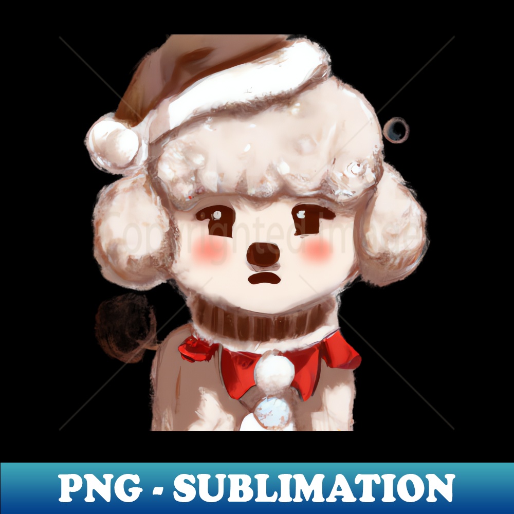 Cute Poodle Drawing - PNG Transparent Sublimation Design - U | Inspire ...